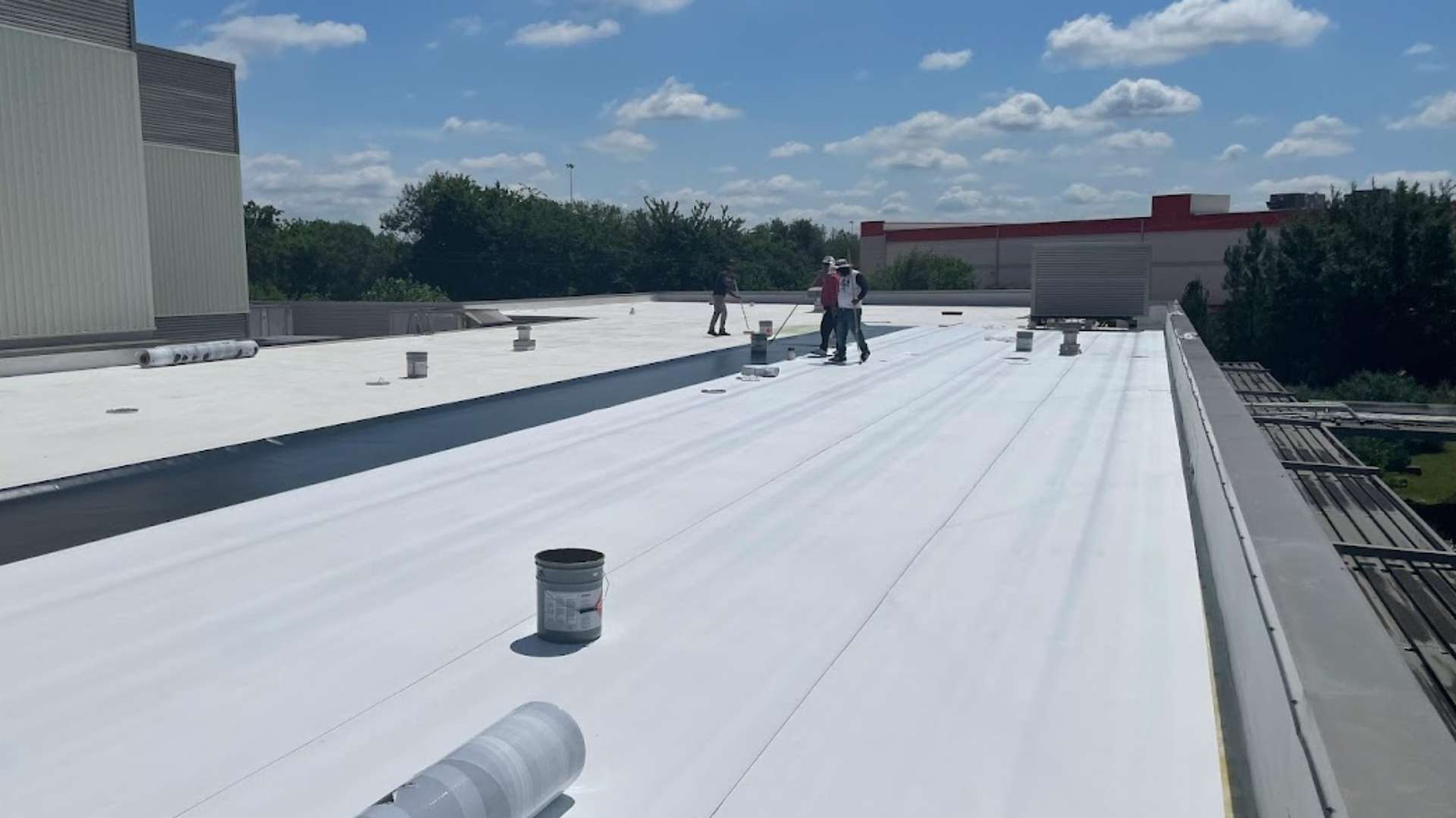 Commercial Flat Roofing Houston | TPO, EPDM & PVC Systems